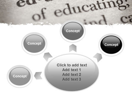 Glossary PowerPoint Template, Backgrounds | 05367 | PoweredTemplate.com