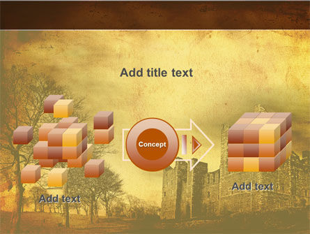 Castles And Fortress PowerPoint Template, Backgrounds | 05396 ...