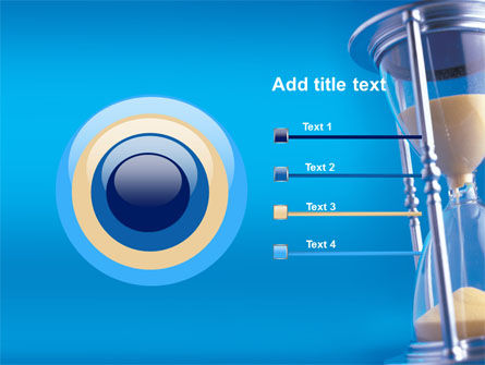 Hourglass PowerPoint Template, Backgrounds | 05461 | PoweredTemplate.com