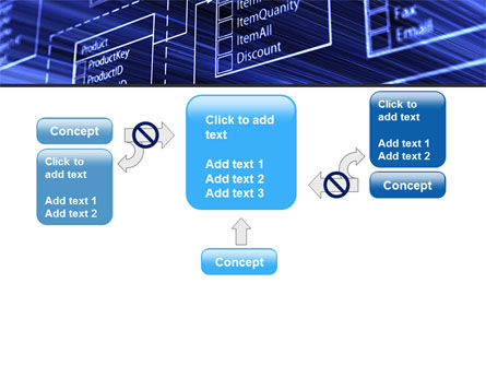 Database Structure PowerPoint Template, Backgrounds | 05478 ...