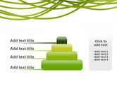 Green Fibers PowerPoint Template, Backgrounds | 05553 | PoweredTemplate.com