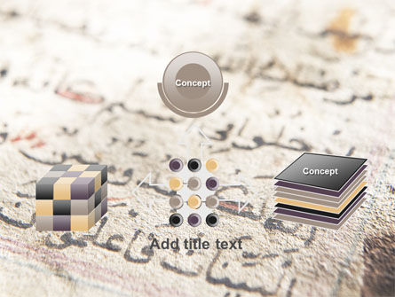 Arabic PowerPoint Template, Backgrounds | 05584 | PoweredTemplate.com