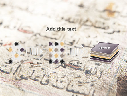 Arabic PowerPoint Template, Backgrounds | 05584 | PoweredTemplate.com