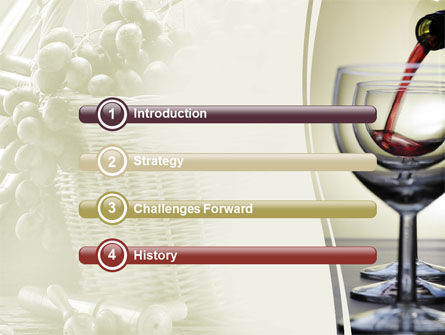 Wine PowerPoint Template, Backgrounds | 05605 | PoweredTemplate.com