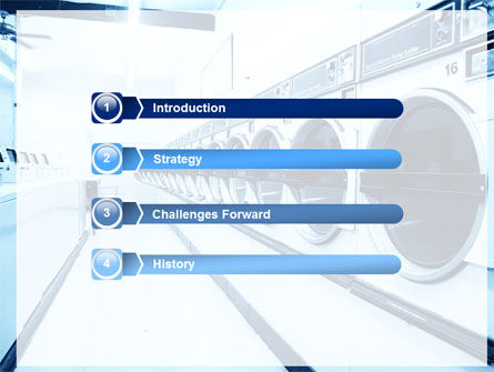 Laundry PowerPoint Template, Backgrounds | 05737 | PoweredTemplate.com