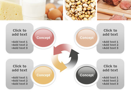 Food Protein PowerPoint Template, Backgrounds | 05761 | PoweredTemplate.com