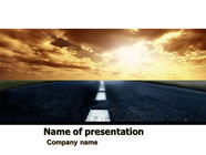 Long Distance Road - Free Presentation Template for Google Slides and ...