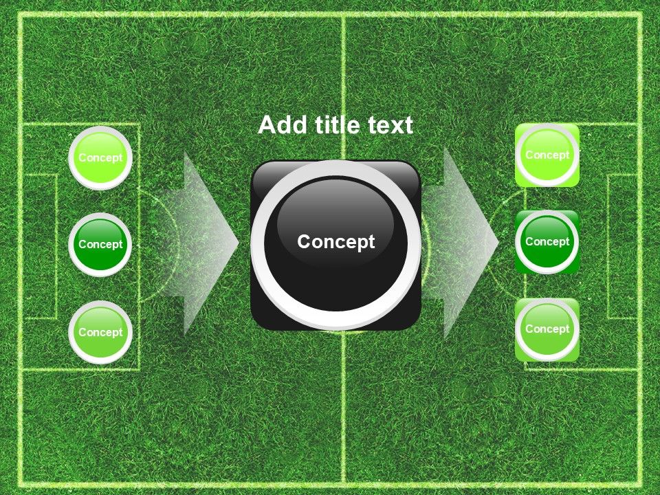 Football Play Field PowerPoint Template, Backgrounds | 05800 ...