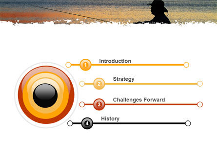 Angeln PowerPoint Vorlage, Hintergründe | 05893 | PoweredTemplate.com