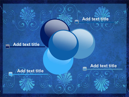 Indigo Theme PowerPoint Template, Backgrounds | 05951 | PoweredTemplate.com