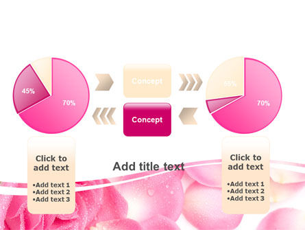 Rose Petal PowerPoint Template, Backgrounds | 05993 | PoweredTemplate.com