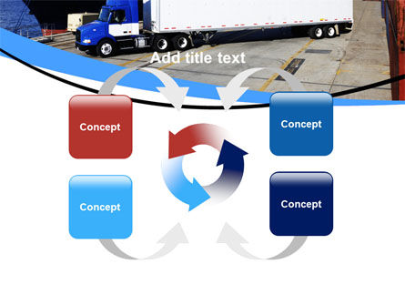 Seaport PowerPoint Template, Backgrounds | 06007 | PoweredTemplate.com