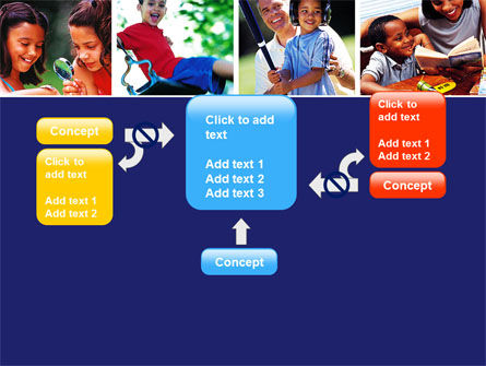 Children Playing PowerPoint Template, Backgrounds | 06032 ...