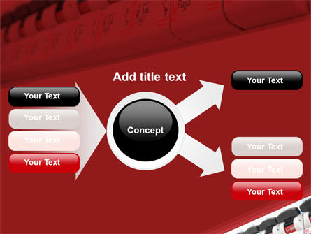 Electric Power Switch PowerPoint Template, Backgrounds | 06097 ...