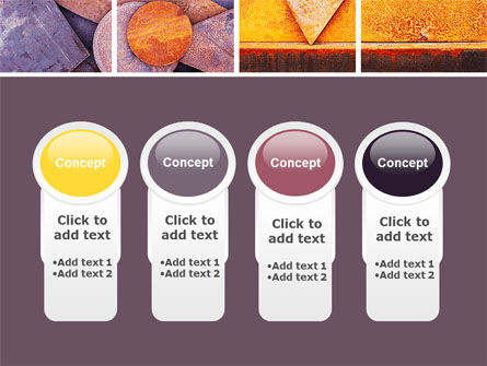 Rust PowerPoint Template, Backgrounds | 06141 | PoweredTemplate.com