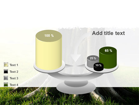 Tree Trunk PowerPoint Template, Backgrounds | 06142 | PoweredTemplate.com
