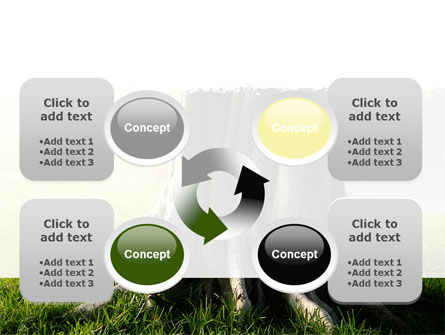 Tree Trunk PowerPoint Template, Backgrounds | 06142 | PoweredTemplate.com