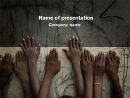 Poor Children PowerPoint Template, Backgrounds | 06198 ...