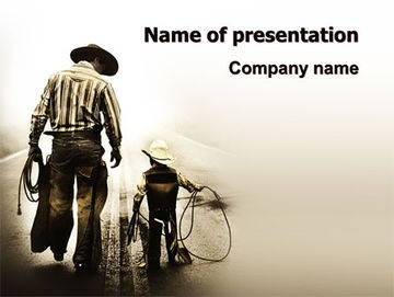 Western Powerpoint Template