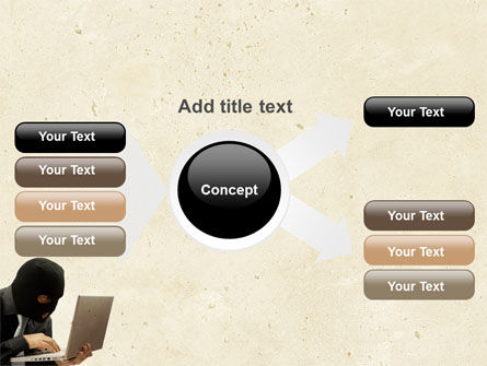 Hacking PowerPoint Template, Backgrounds | 06485 | PoweredTemplate.com