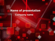 Red Squares Abstract - Free Presentation Template for Google Slides and ...