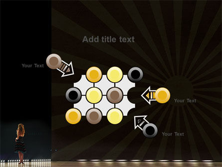 Talent Show PowerPoint Template, Backgrounds | 06505 | PoweredTemplate.com