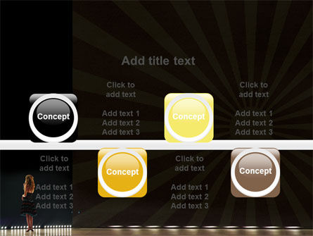 Talent Show PowerPoint Template, Backgrounds | 06505 | PoweredTemplate.com