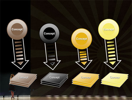 Talent Show PowerPoint Template, Backgrounds | 06505 | PoweredTemplate.com