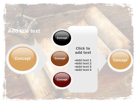 Ancient Scroll PowerPoint Template, Backgrounds | 06539 ...