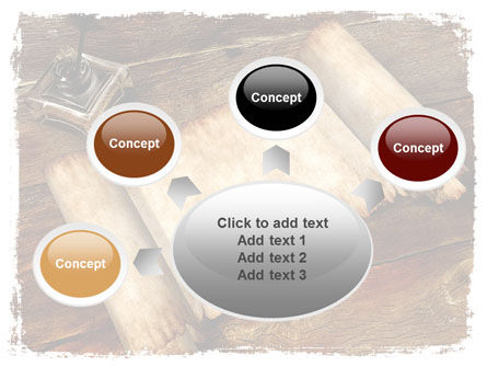 Ancient Scroll PowerPoint Template, Backgrounds | 06539 ...