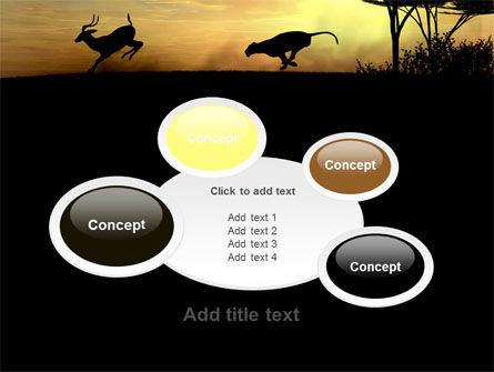 Wild Hunt PowerPoint Template, Backgrounds | 06699 | PoweredTemplate.com