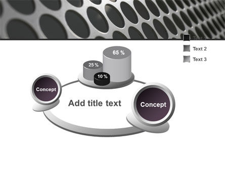 Perforated Metal PowerPoint Template, Backgrounds | 06701 ...
