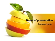 Cut Apple - Free Presentation Template for Google Slides and PowerPoint ...
