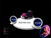 Fetus PowerPoint Template, Backgrounds | 06851 | PoweredTemplate.com
