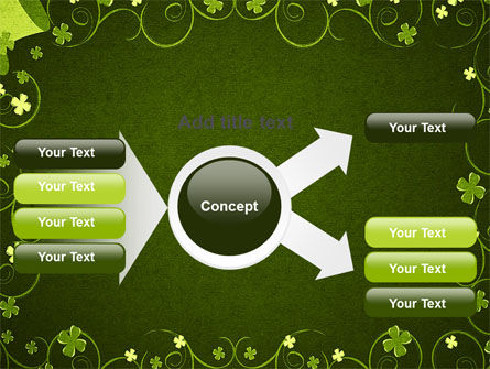 Irish Theme PowerPoint Template, Backgrounds | 06857 | PoweredTemplate.com