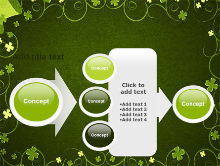 Irish Theme PowerPoint Template, Backgrounds | 06857 | PoweredTemplate.com