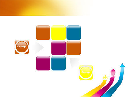 Rates Rise PowerPoint Template, Backgrounds | 06859 | PoweredTemplate.com