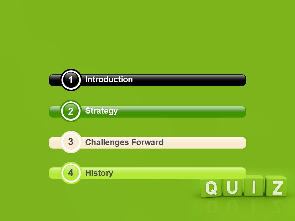 Quiz PowerPoint Template, Backgrounds | 06875 | PoweredTemplate.com