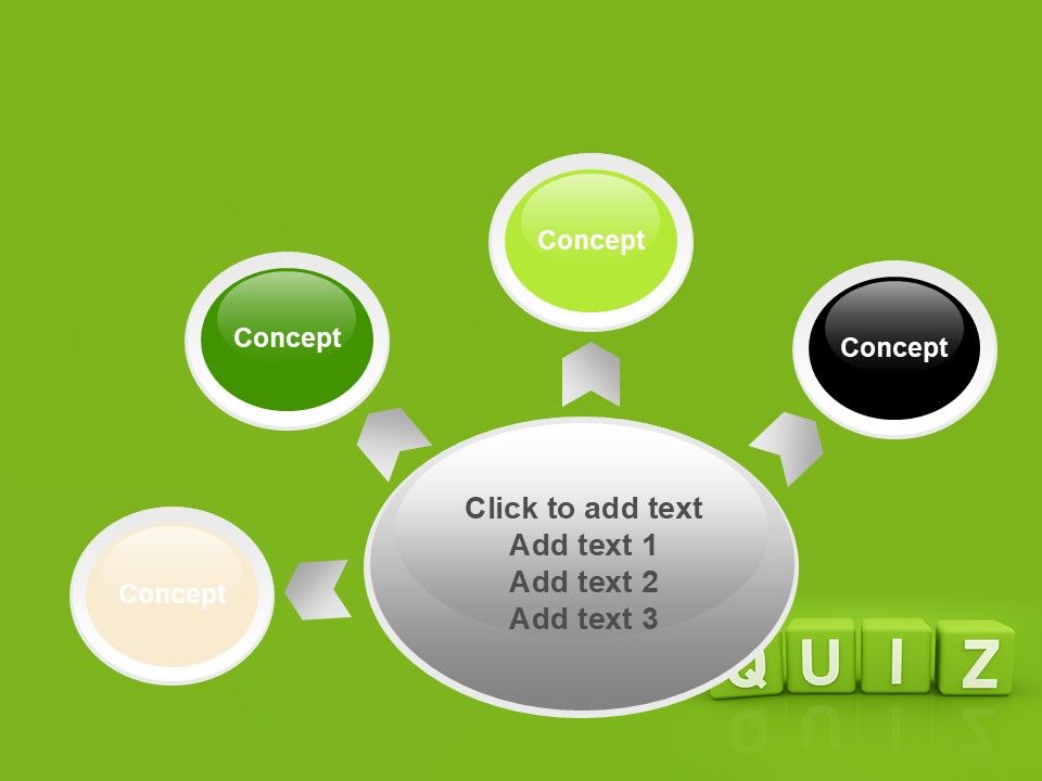 Quiz PowerPoint Template, Backgrounds | 06875 | PoweredTemplate.com