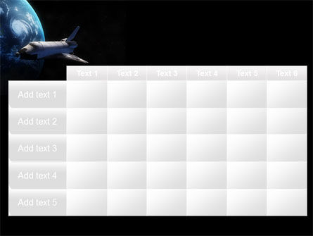 Space Shuttle PowerPoint Template, Backgrounds | 06926 ...