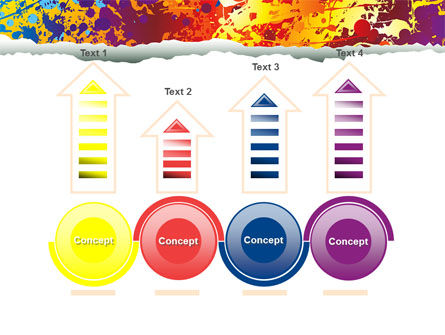 Splattered Paint PowerPoint Template, Backgrounds | 07050 ...