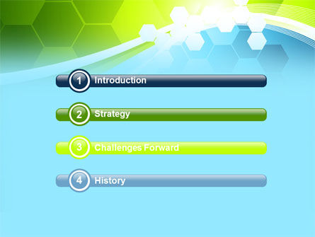 Templat PowerPoint Tema Kuning Dan Hijau, Gambar Latar | 07098 ...