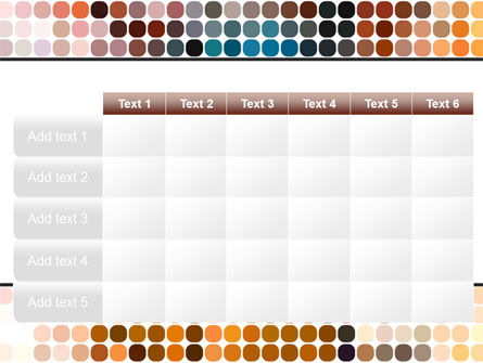 Color Palette PowerPoint Template, Backgrounds | 07142 ...