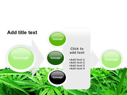 Cannabis PowerPoint Template, Backgrounds | 07243 | PoweredTemplate.com