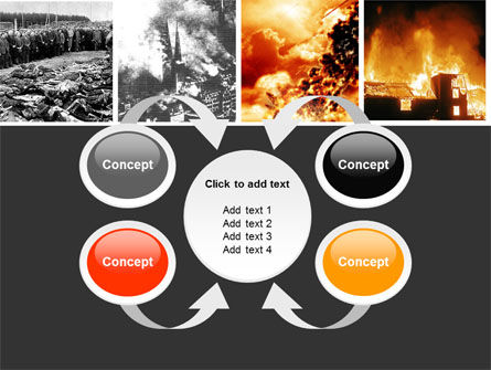 Adolf Hitler PowerPoint Template, Backgrounds | 07294 | PoweredTemplate.com