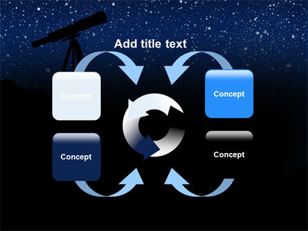 Stars Observation PowerPoint Template, Backgrounds | 07307 ...