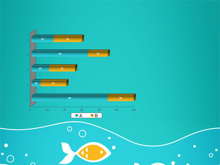 Fish Theme PowerPoint Template, Backgrounds | 07349 | PoweredTemplate.com