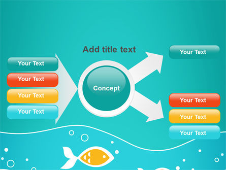 Fish Theme PowerPoint Template, Backgrounds | 07349 | PoweredTemplate.com