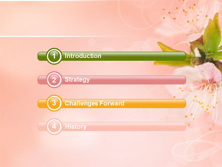 Peach Colored PowerPoint Template, Backgrounds | 07380 ...