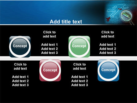 Crime Scene Investigation PowerPoint Template, Backgrounds | 07467 ...